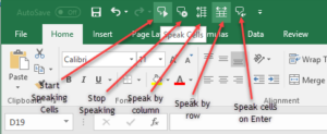 How to Use Excel’s Speak Cells Feature