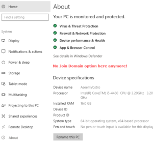 Windows 7/8/10 – How to Join a Domain