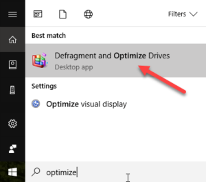 What Happened to Disk Defragmenter in Windows 8/10?