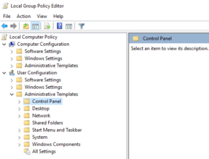 How to Block Access to Windows 10 Settings and Control Panel