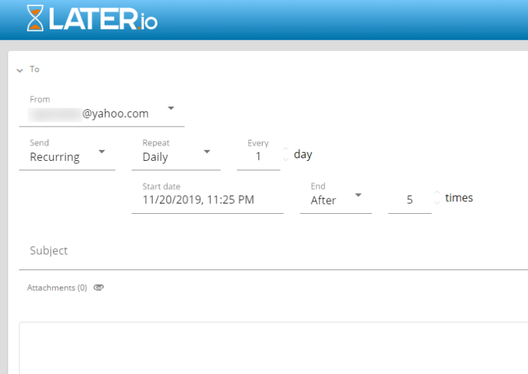 How To Schedule an Email To Go Out At a Set Time