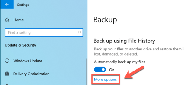 How to Delete Backup Files in Windows 10