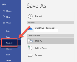 How To Recover a Word Document