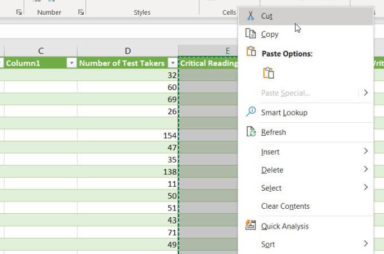 How To Move Columns In Excel