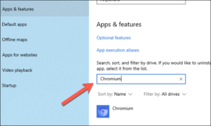 How To Uninstall Chromium