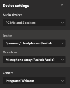 A Microsoft Teams Video Conference Guide