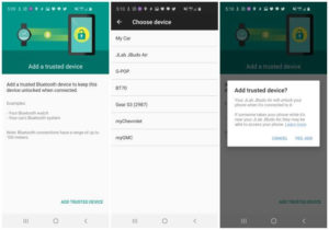 How to Use Android Trusted Devices