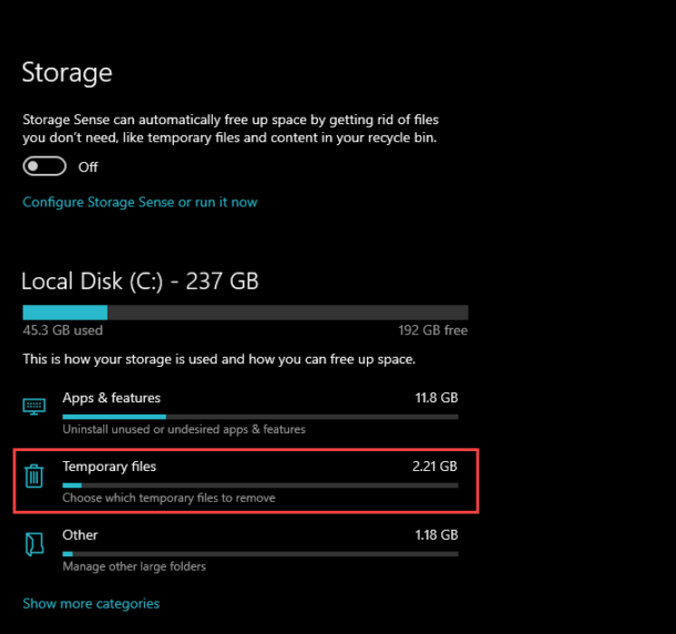 How to Delete Temporary Files in Windows 10