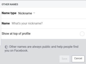 How to Change Your Name or Username on Facebook