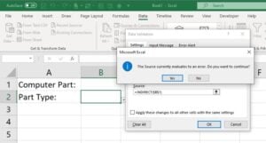 How to Create Multiple Linked Drop Down Lists in Excel