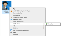 Stream Video and Music to Your Xbox Console from Windows 10