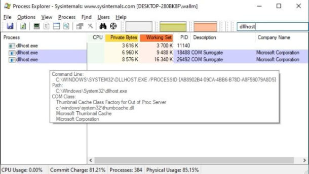 What Is COM Surrogate (dllhost.exe) and Why Is It Running on My PC?