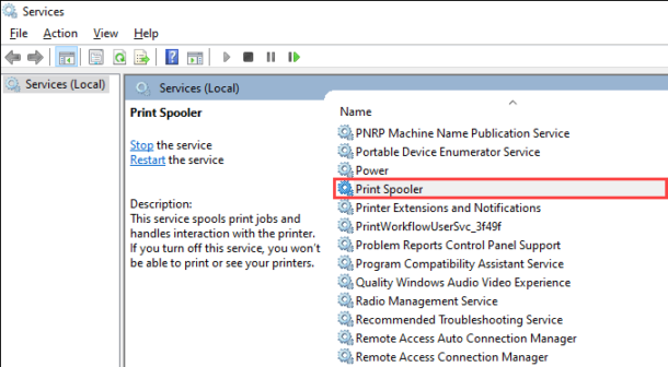 FIX: Print Spooler Keeps Stopping On Windows 10