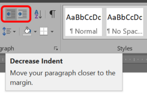 How to Fix Hanging Indentation in Word