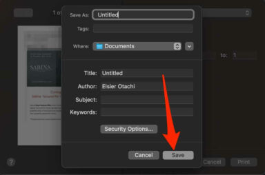 How to Save an Email as a PDF File