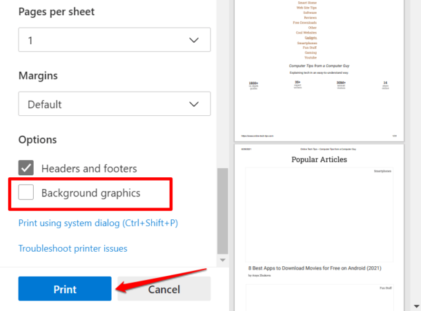 How to Save a Web Page as a PDF on Mac and Windows