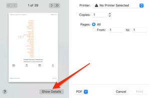 How to Save a Web Page as a PDF on Mac and Windows
