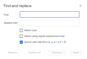 How to Find and Replace Words in MS Word and Google Docs