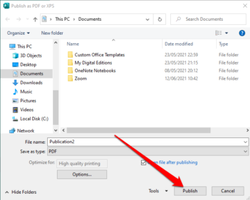 How To Convert Microsoft Publisher Files to PDF