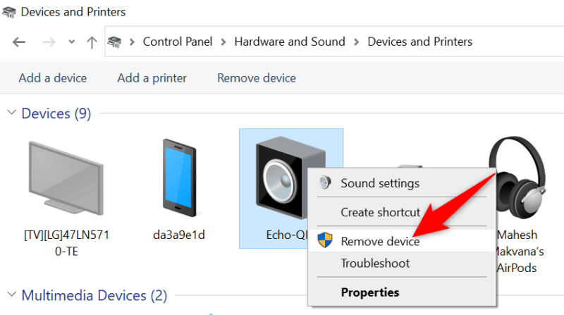 FIX: Can’t Remove Bluetooth Devices on Windows 10