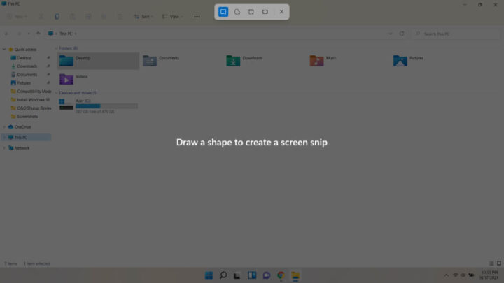 How To Take a Screenshot on Windows 11