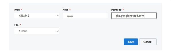 How to Point Your Domain to Google Sites