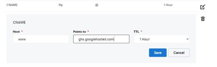 How to Point Your Domain to Google Sites