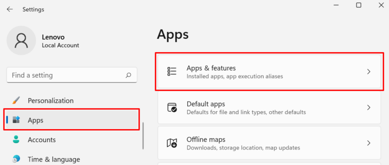How to Uninstall Apps on Windows 11
