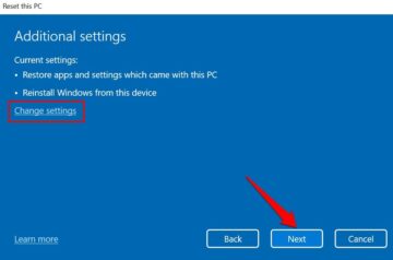 How to Factory Reset Windows