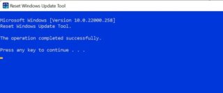 How to Use the Reset Windows Update Tool