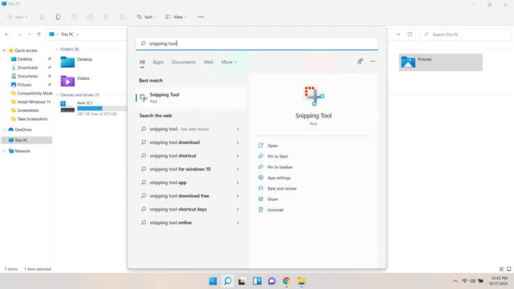 How To Use the Windows 11 Snipping Tool