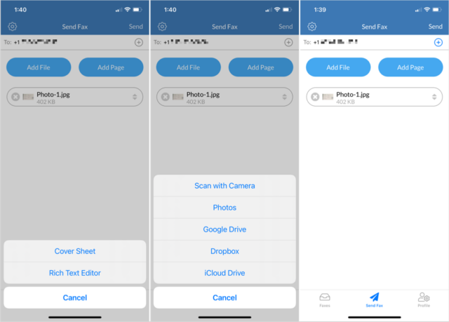 How to Send a Fax from an iPhone or Android Smartphone