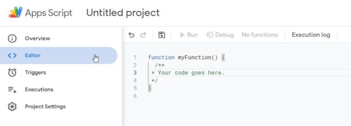 Google Apps Script Editor: Everything You Need to Know to Get Started