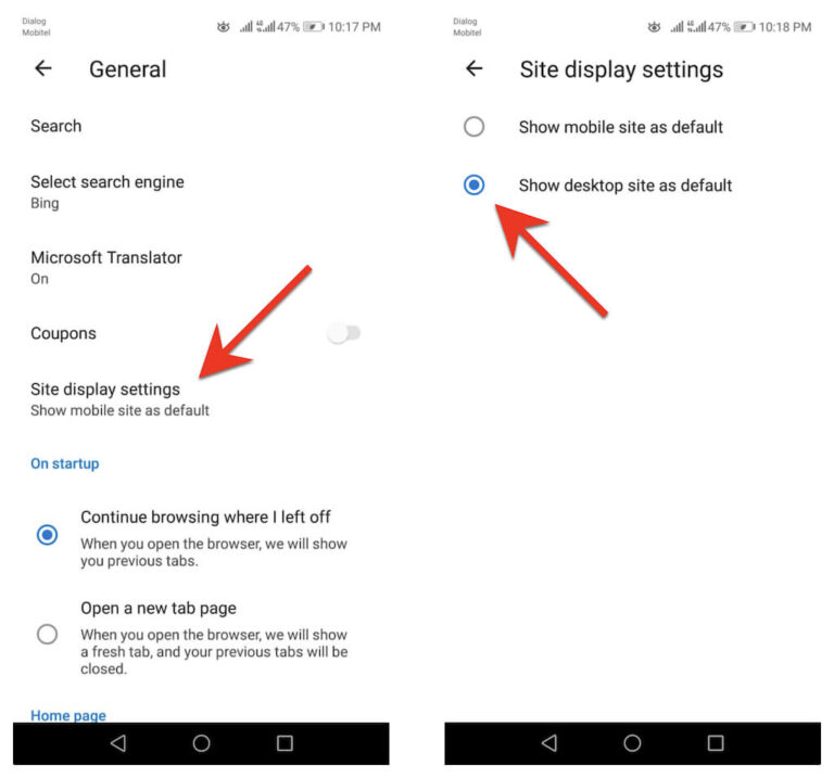 How to Activate Desktop Mode in Any Browser on Android & iOS