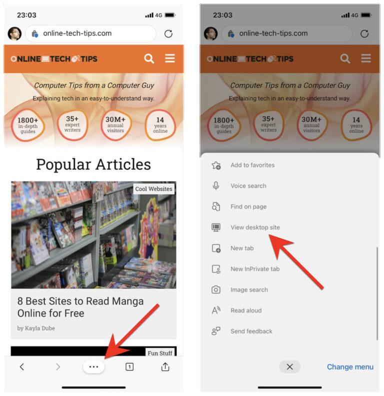 How to Activate Desktop Mode in Any Browser on Android & iOS