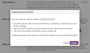 How To Unblock Someone on Facebook, Messenger, Instagram and WhatsApp