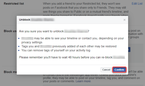 How To Unblock Someone on Facebook, Messenger, Instagram and WhatsApp