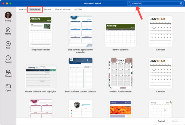 How to Make a Simple Calendar in Microsoft Word
