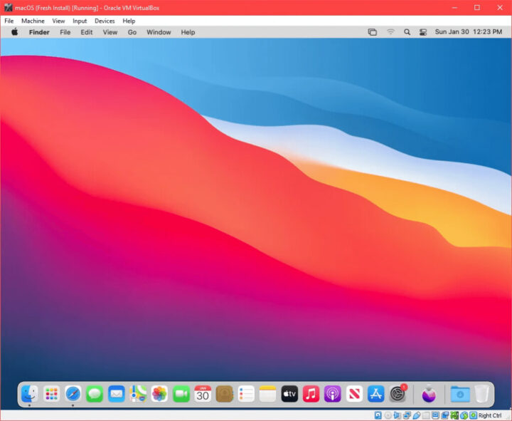 How to Install macOS Big Sur in VirtualBox on Windows