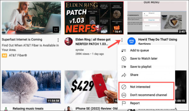 How to Customize YouTube’s Recommended Videos Feed