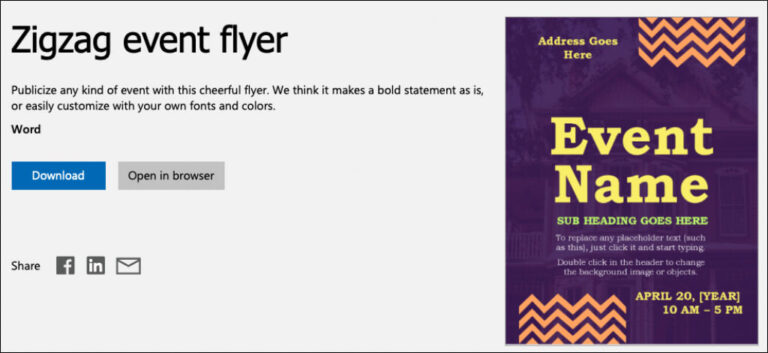 How to Create a Flyer in Microsoft Word