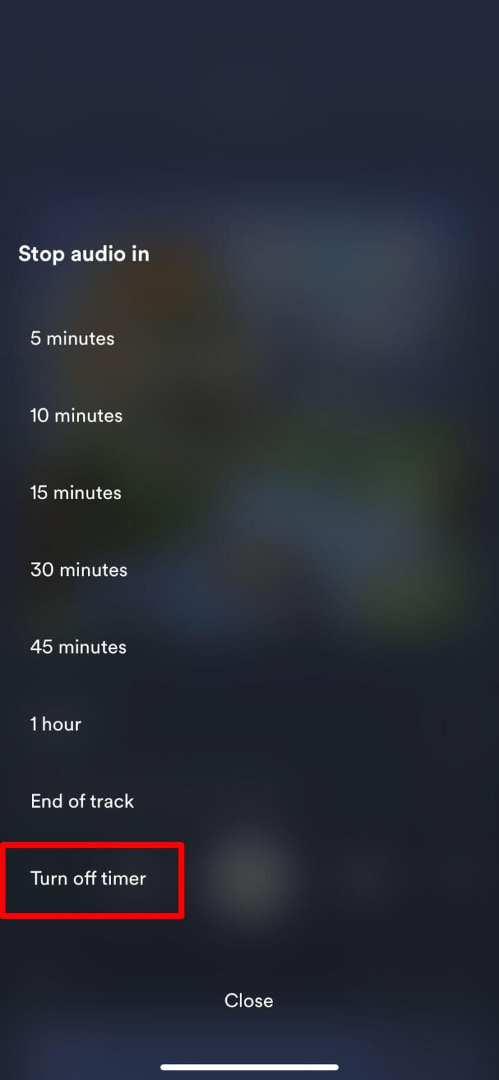 How to Use the Spotify Sleep Timer