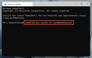 How to Quickly Lock Your Windows 11/10 PC