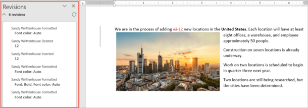 How to Show, Accept, or Hide Edits in Microsoft Word