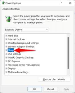 How to Fix Windows 11 Sleep Mode Not Working
