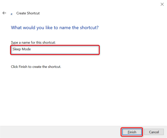 How to Create and Use a Windows 10/11 Sleep Mode Shortcut