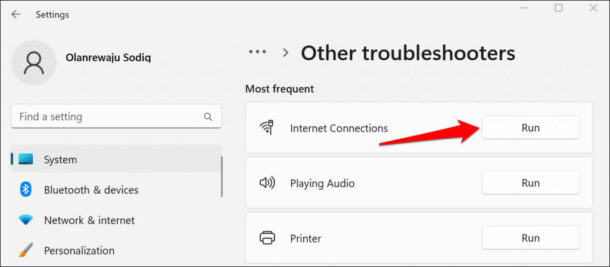 How to Fix a “No Internet Secured” Error in Windows 10 & 11