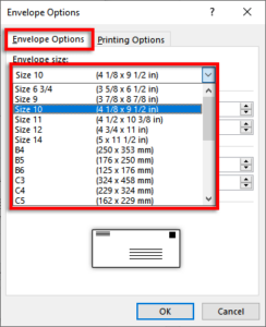 How to Print on an Envelope in Microsoft Word