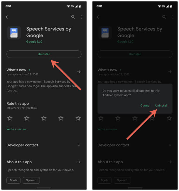 How to Fix Speech Services by Google Waiting for Network Connection Error