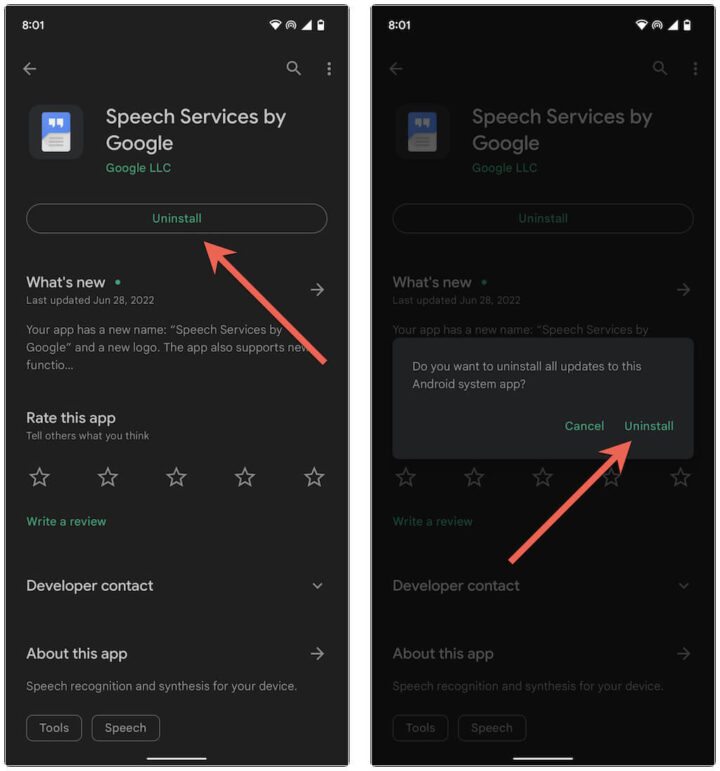 How to Fix Speech Services by Google Waiting for Network Connection Error